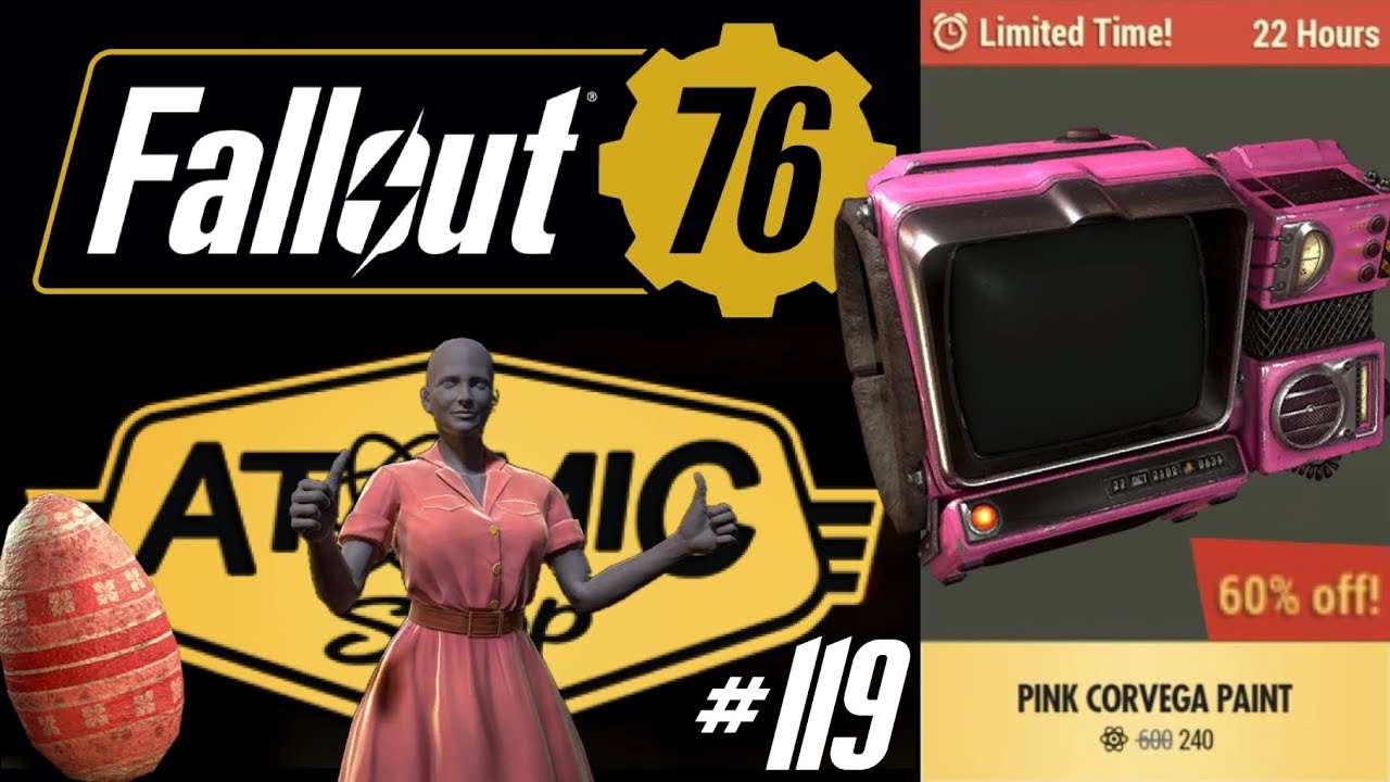 Easter Egg #4 + Pink Corvega Pip-Boy Paint @60% off LIMITED | Fallout ...