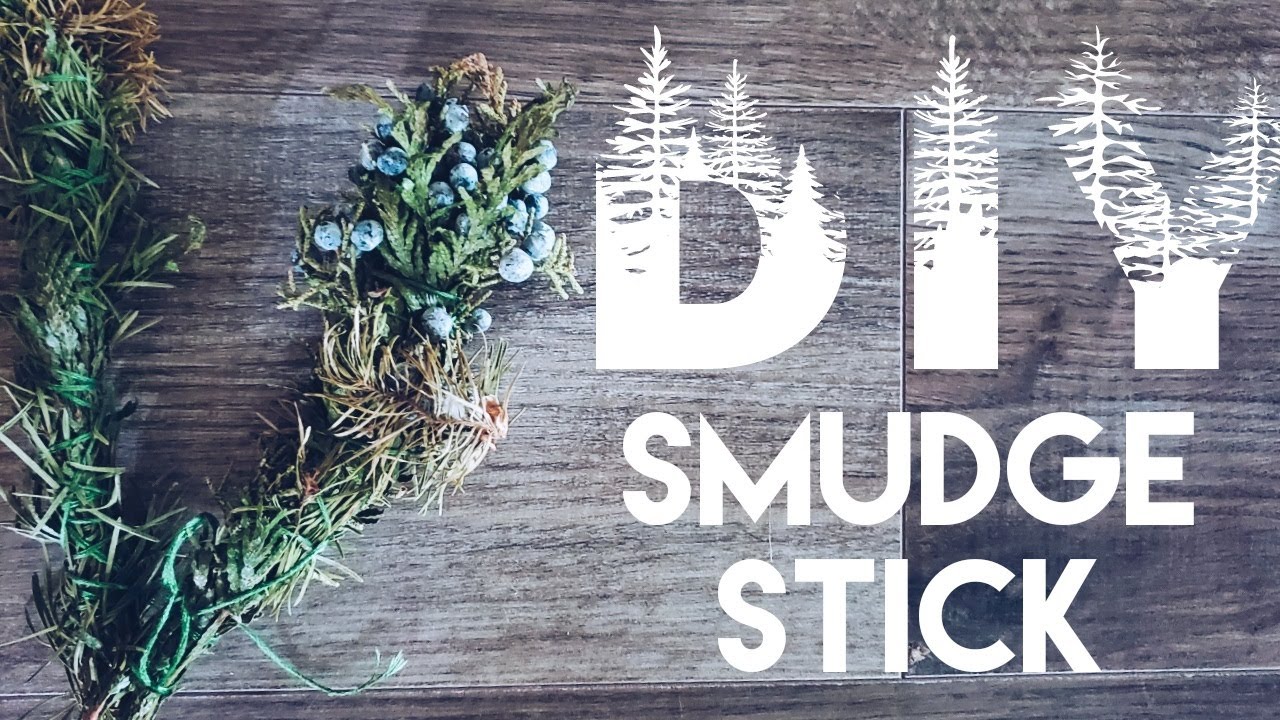 How to Make a Smudge Stick - YouTube