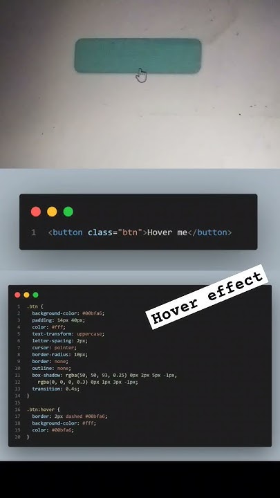 Awesome Hover Effect On Button Coding Coders Css Cssanimation Code Htmlcss Youtube