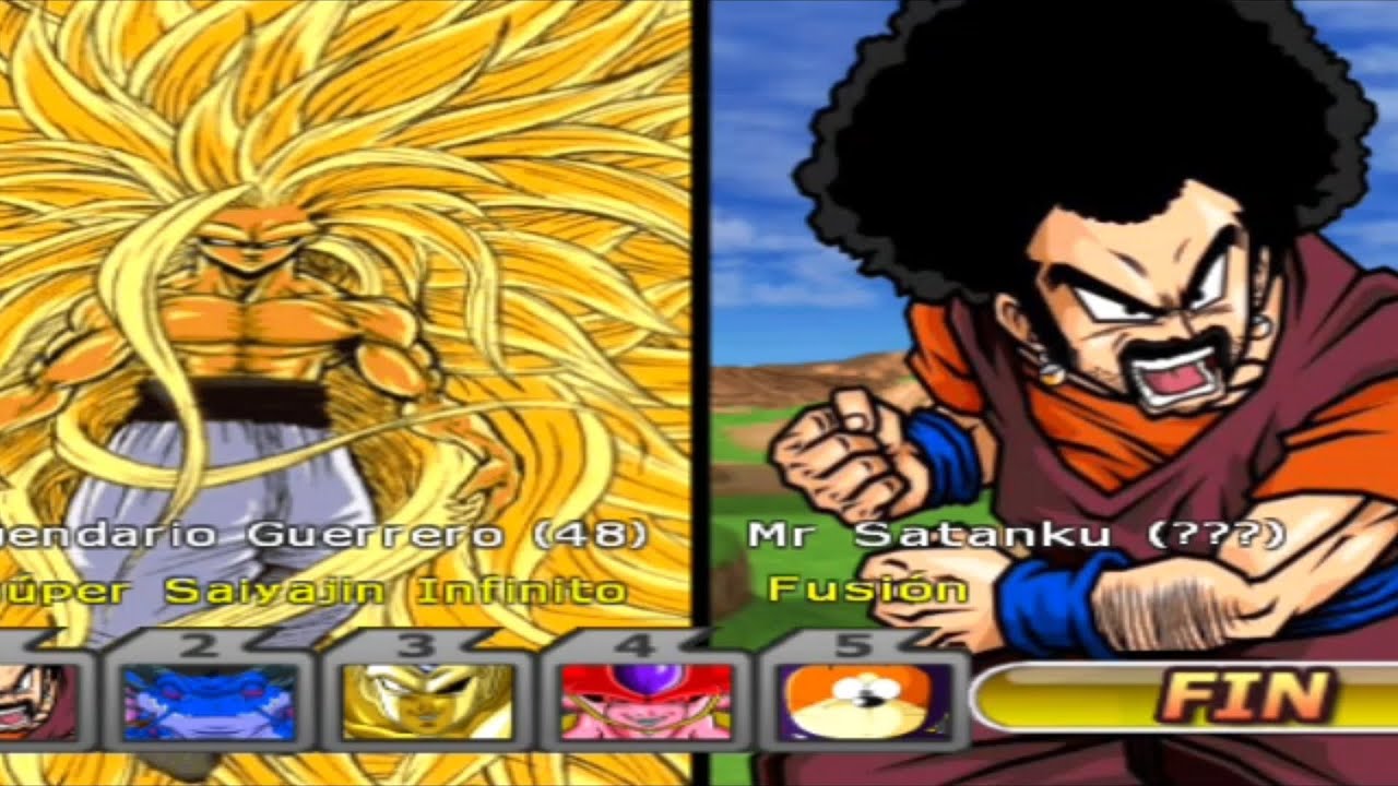 Legendario guerrero Super Saiyajin infinito Team Vs Mr Satanku Team ...