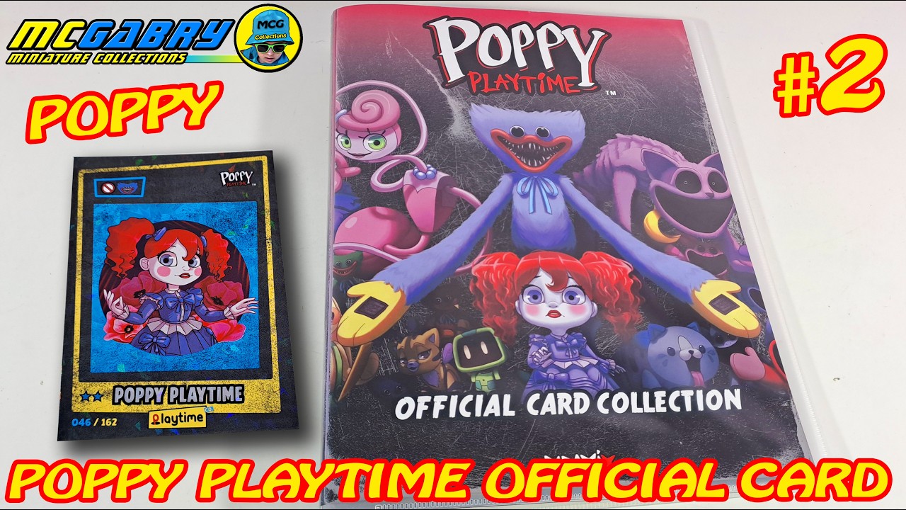 POPPY PLAYTIME OFFICIAL CARD COLLECTION N.2: APRIAMO ALTRE 5 BUSTINE DI ...