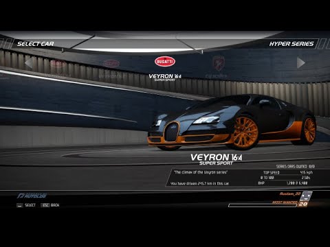 NFS Hot Pursuit Remastered | Bugatti Veyron Super Sport | Driving to ...