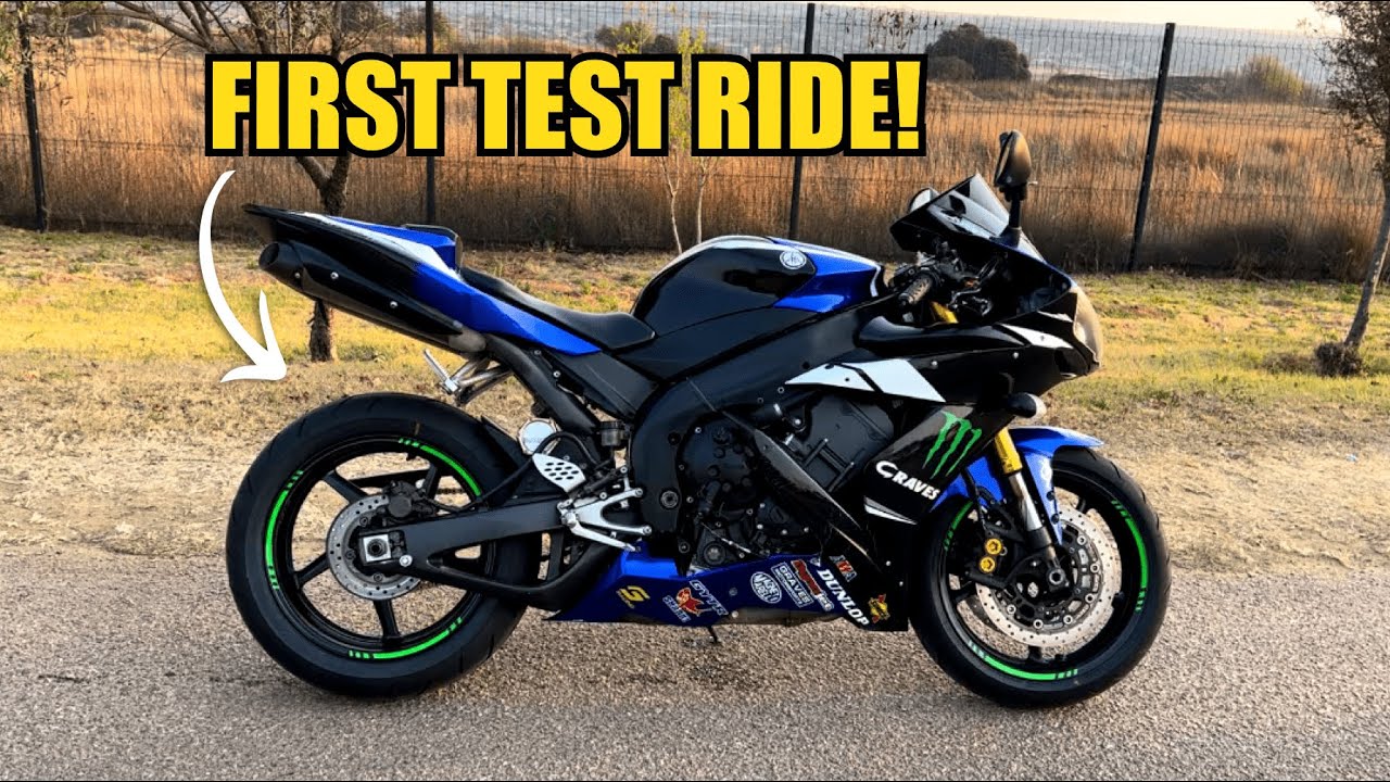 2005 Yamaha R1 Wrecked Bike Rebuild | Part 7 - YouTube