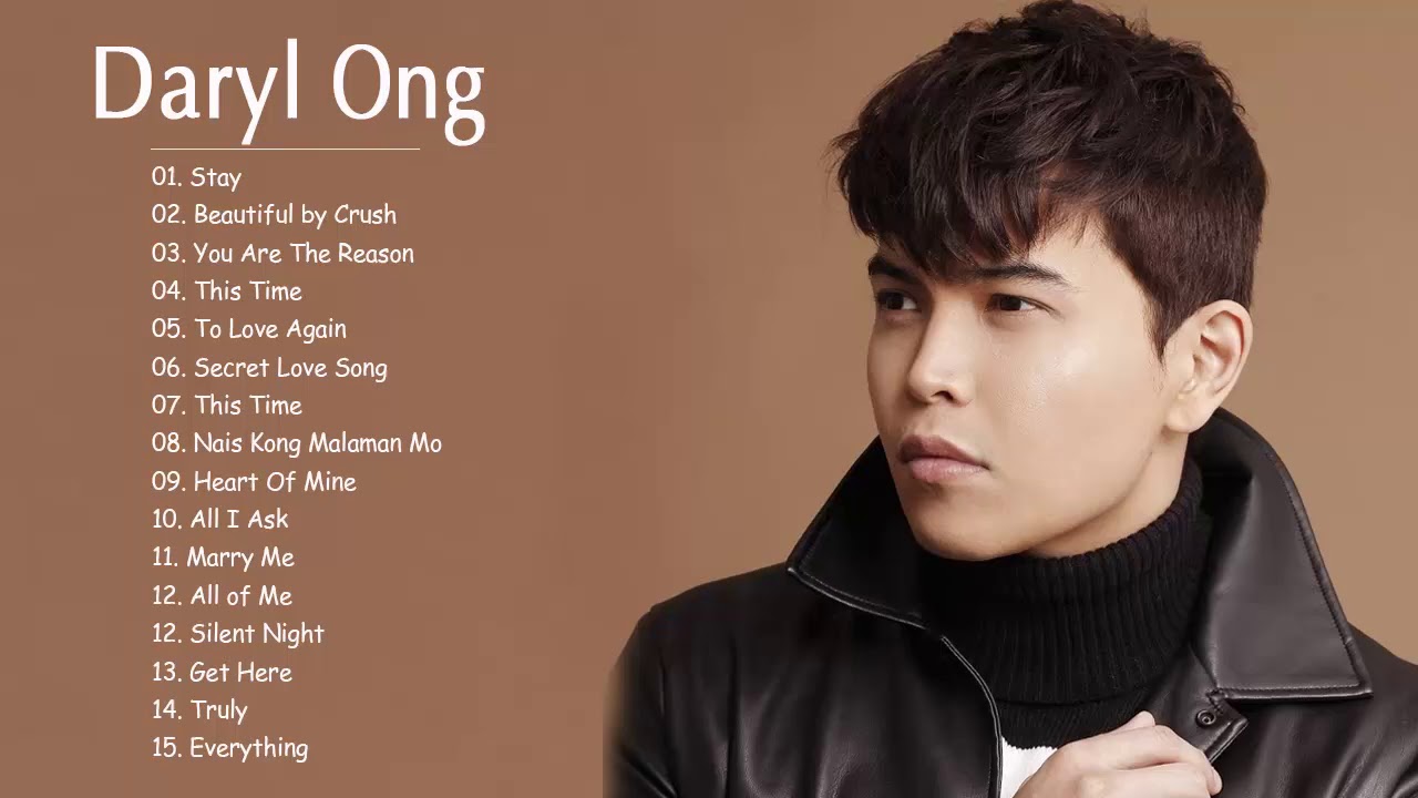 Daryl Ong Nonstop Songs 2019 - The Best Of Daryl Ong - OPM Filipino ...