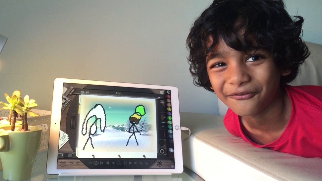 Rithun his Animation story - Snow on the head - YouTube