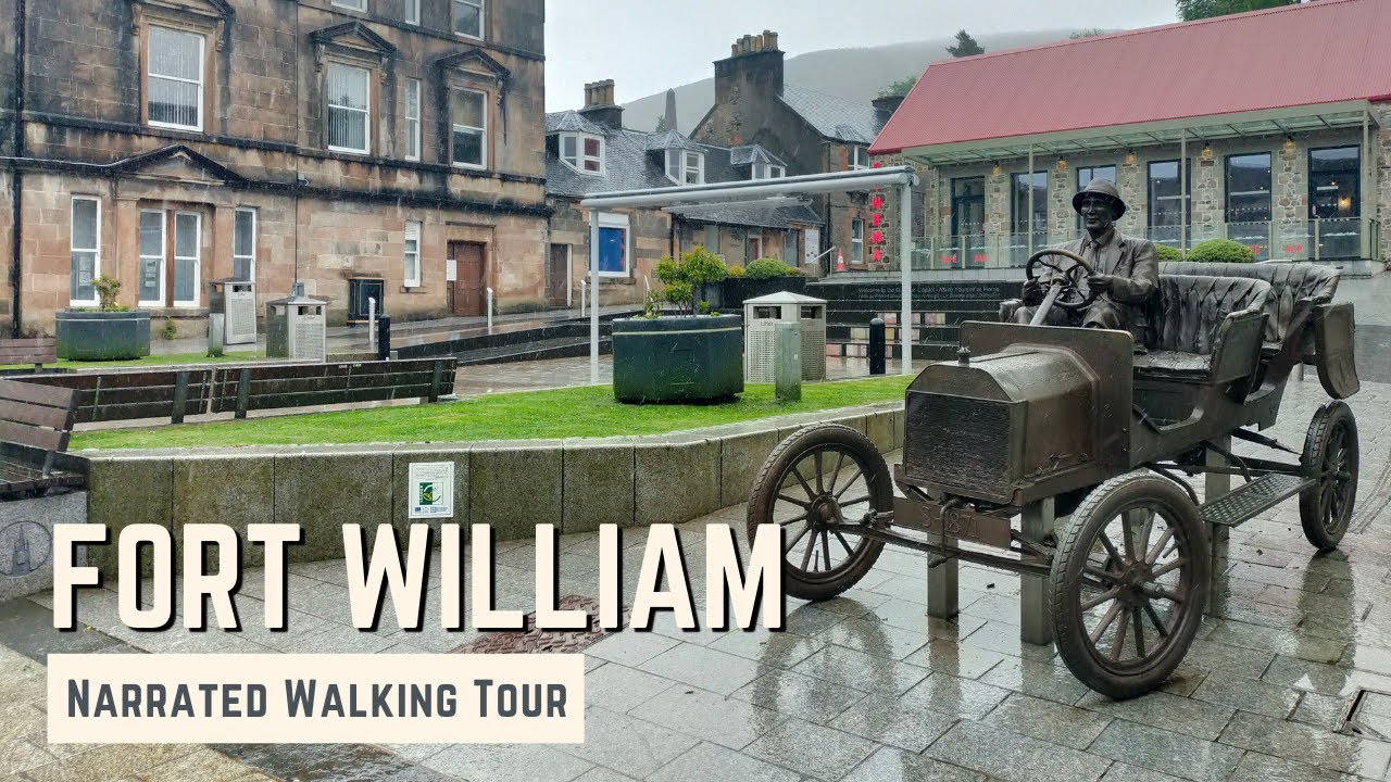 FORT WILLIAM | 4K Narrated Walking Tour | Let's Walk 2021 - YouTube