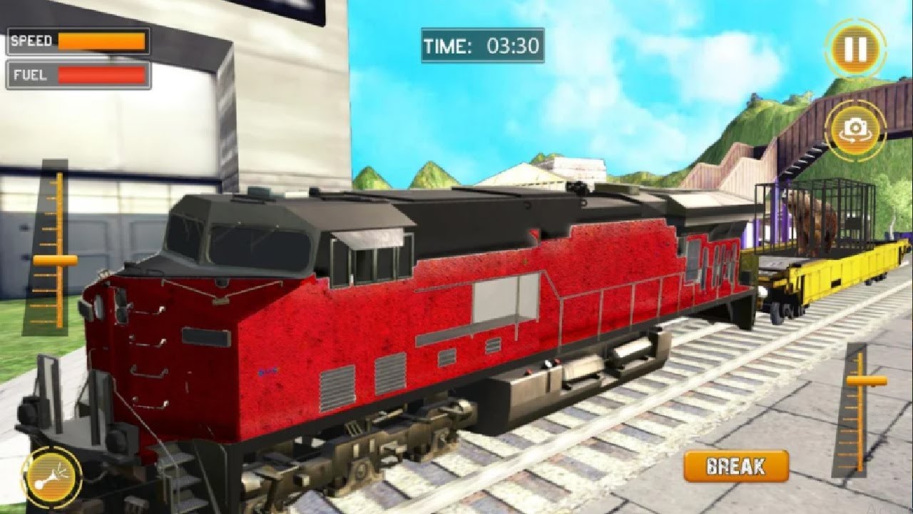 🚂🦁Zoo Animal Train Truck Transportation🚚🦁 - Animal Transport Game ...