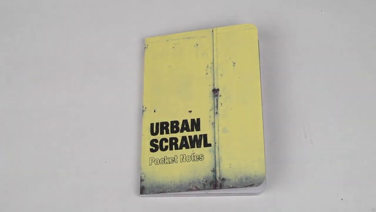 Urban Scrawl Pocket Notes - YouTube
