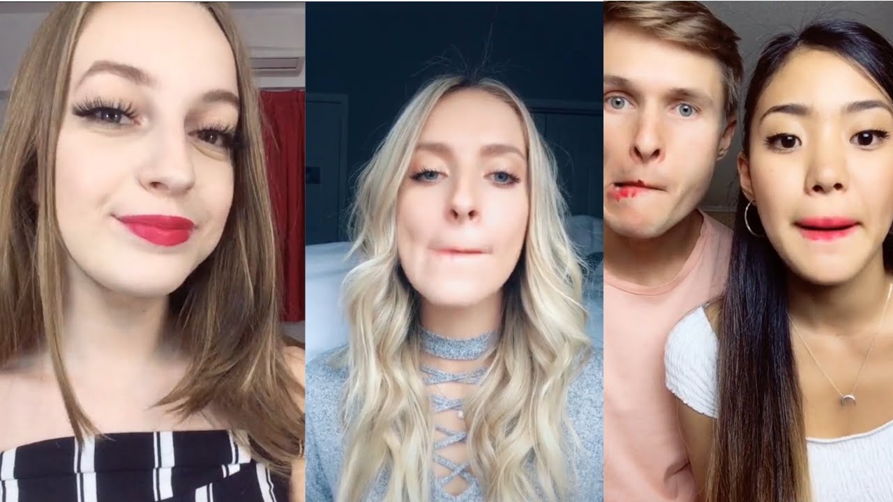 Lip Challenge TikTok Compilation. - YouTube