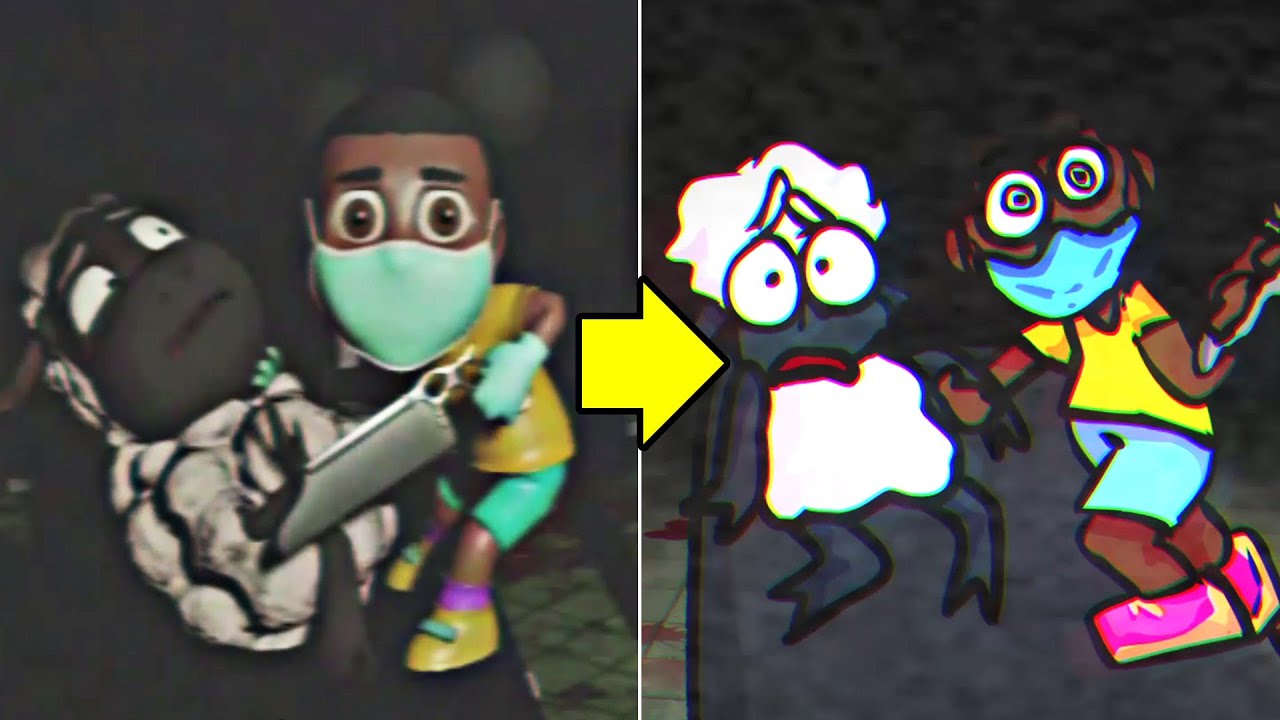 Amanda the Adventurer "Heel Turns" Scene in FNF - YouTube