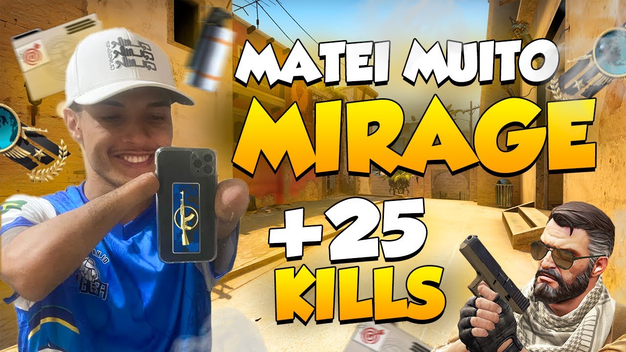 Jogando Muito na Mirage CS 2 - YouTube