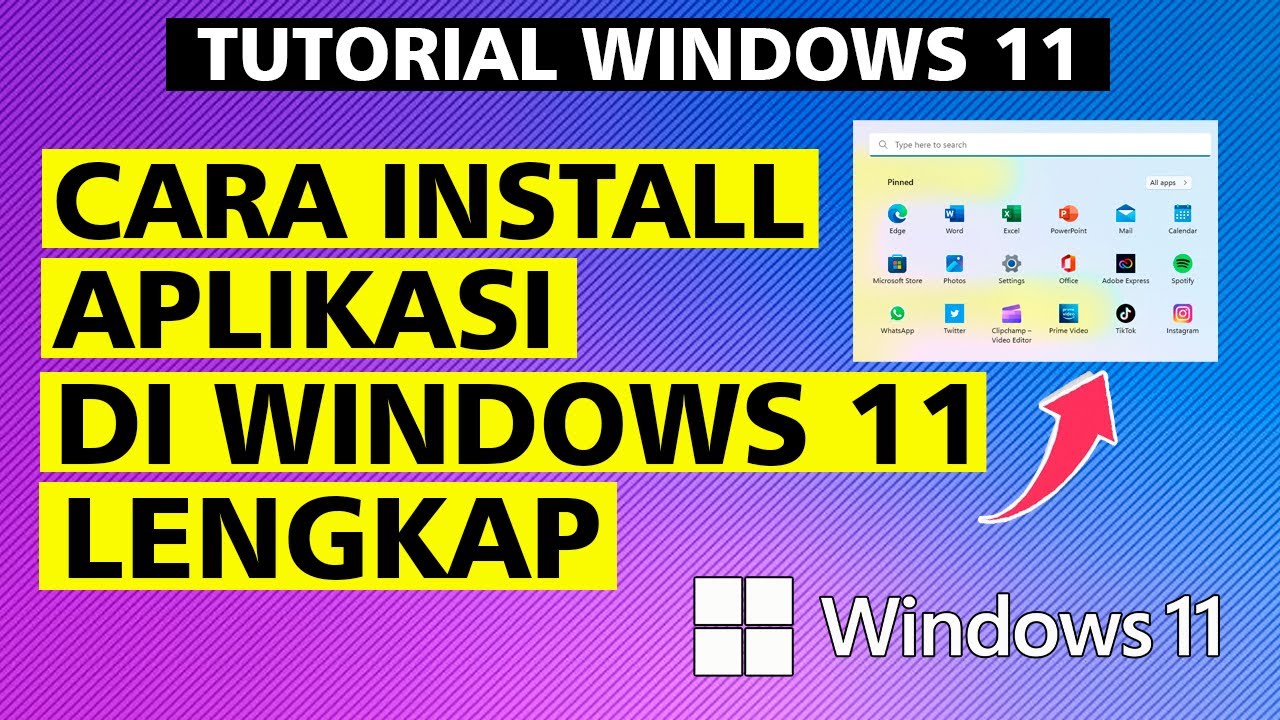 Cara Install Aplikasi Di Windows 11 Lengkap - YouTube