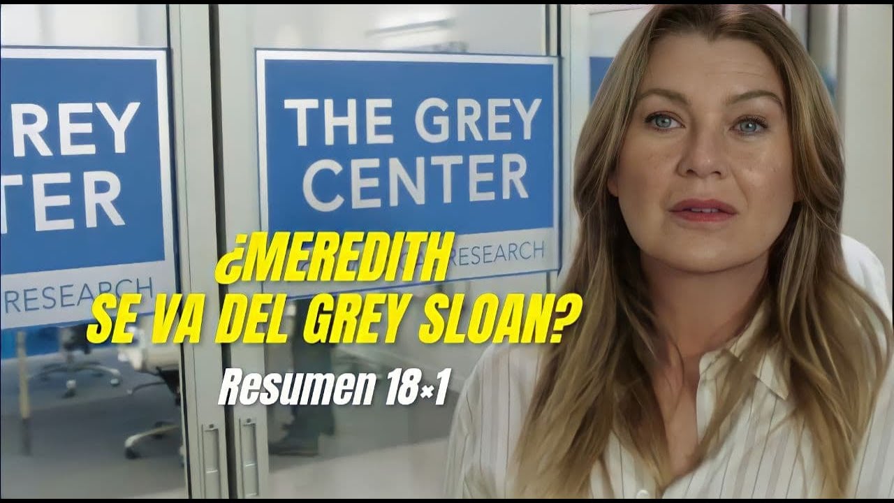 ¿Meredith se va del Grey Sloan? Resumen T18 E1 - YouTube