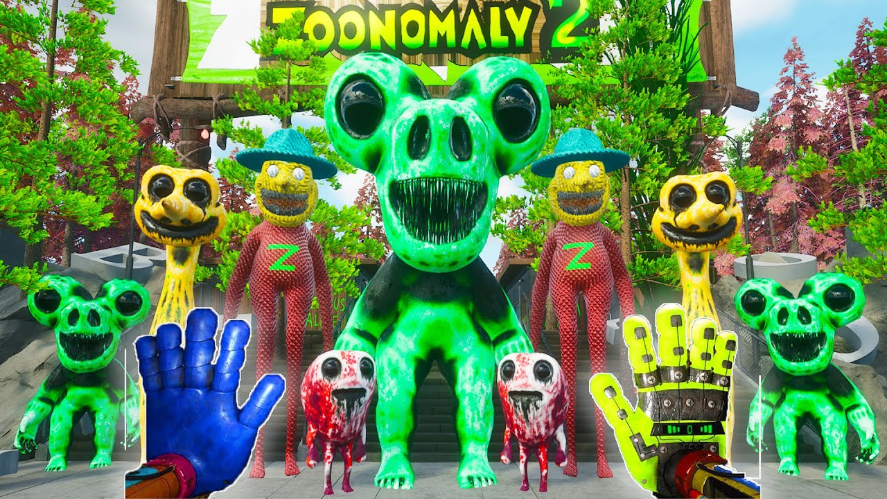 Zoonomaly 3 - ZOOCHOSIS TRAILER - ALL MONSTERS - ALL JUMPSCARES vs ...