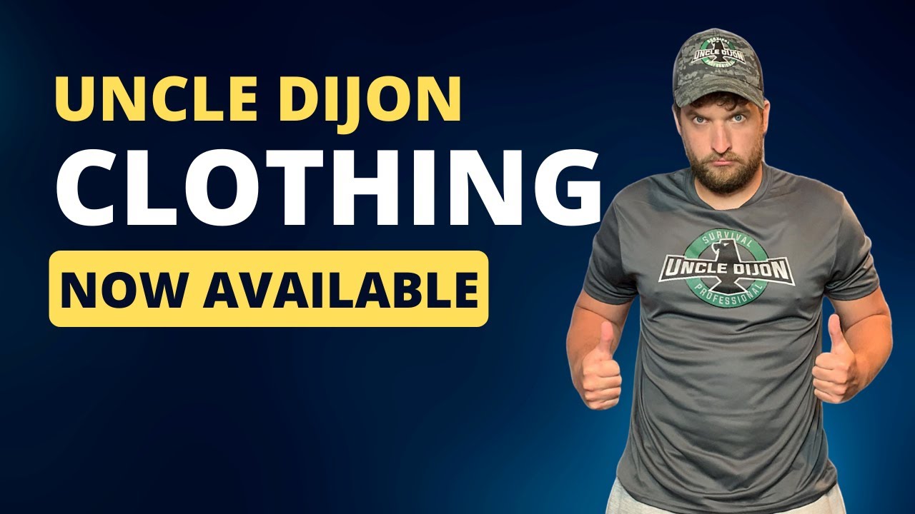 Uncle Dijon clothing now available - YouTube