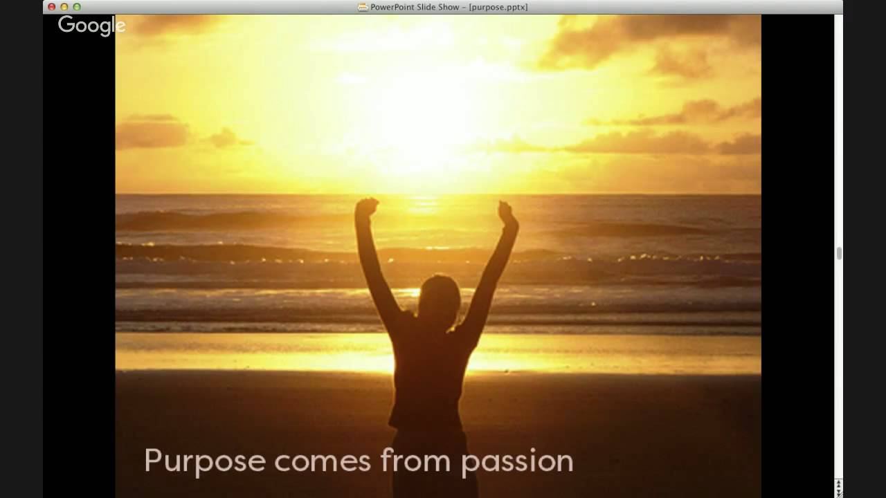 Purpose - your reason to get out of bed in the morning - YouTube