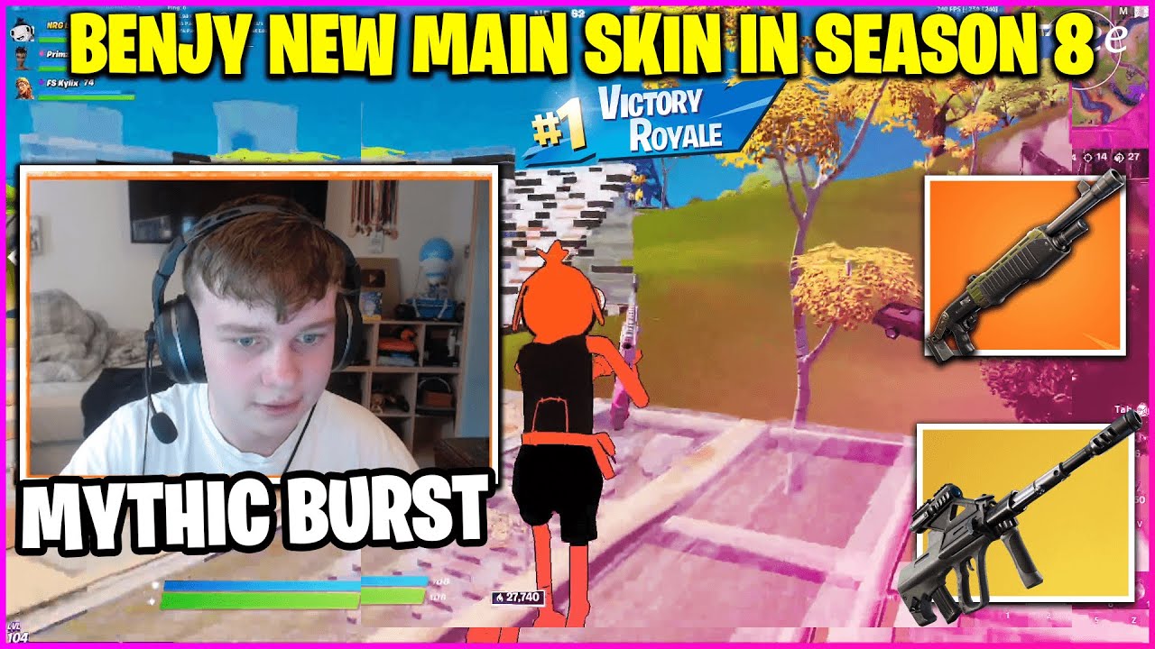 Benjyfishy Finds His New Main Skin And Gets The Broken Mythic Burst In ...