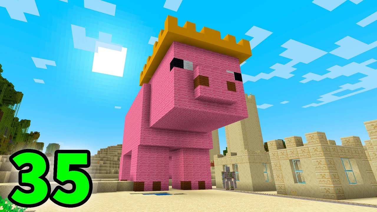 CASA DE CERDO GIGANTE | #35 SURVIVALMINECRAFT 8 - YouTube