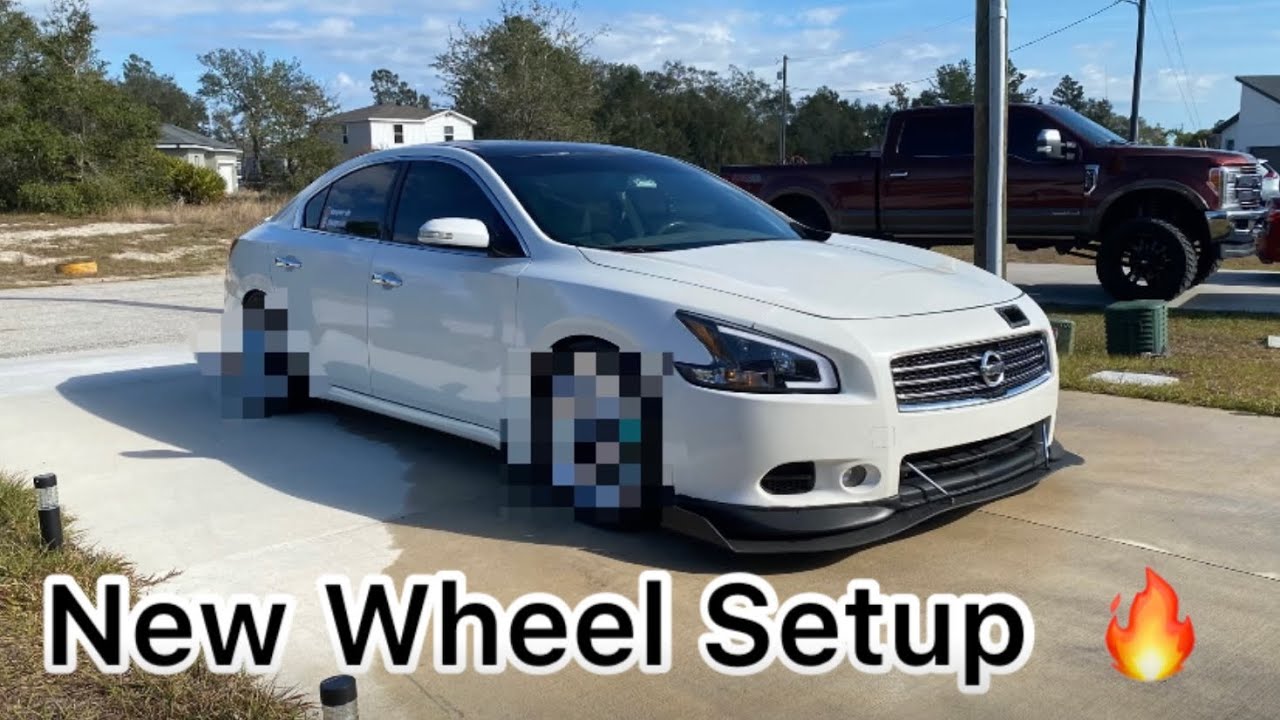 7th Gen Maxima gets New wheel Setup.. #modified #cars - YouTube