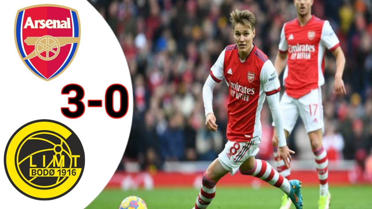 Arsenal vs Bodo Glimt 3-0 All Goald & Extended Highlight Macth 2022 ...