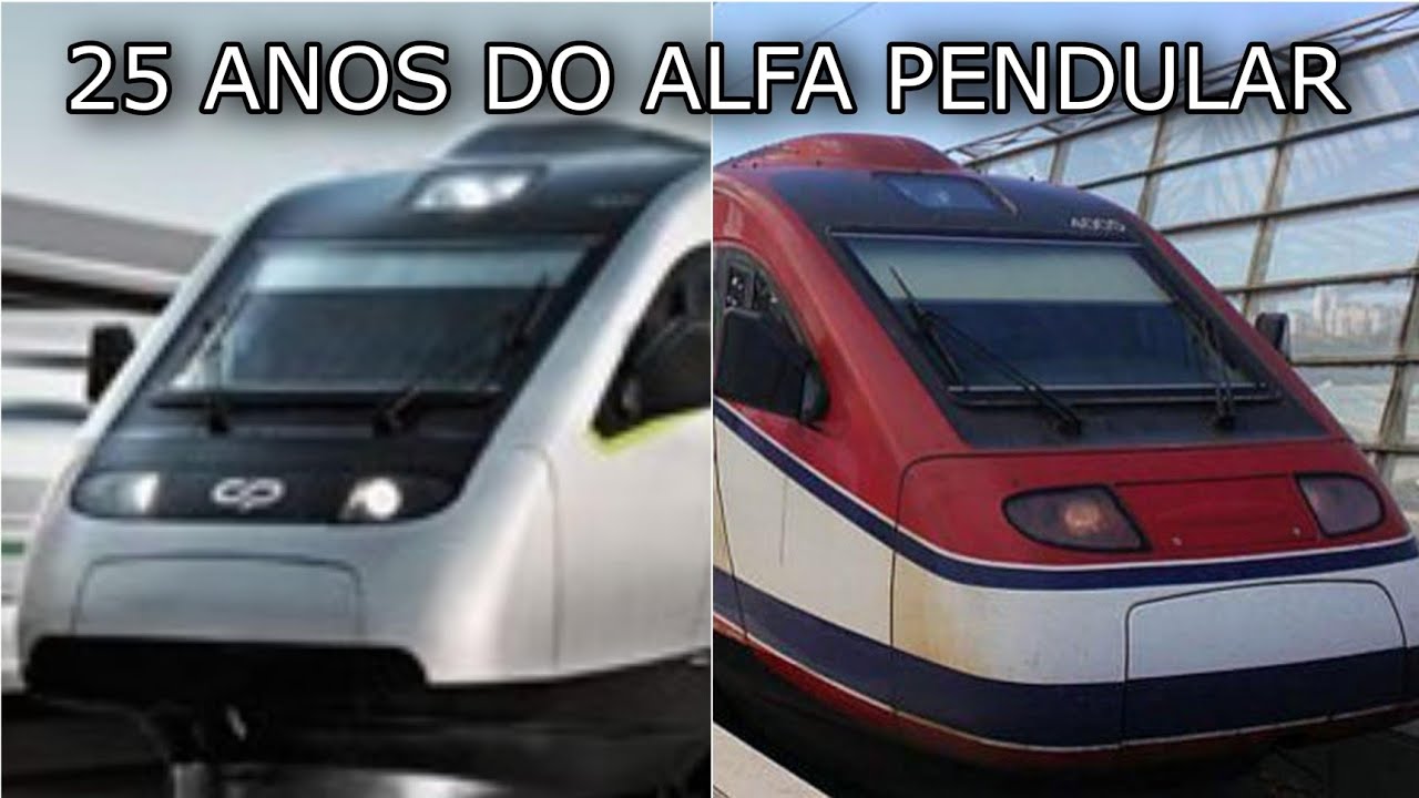 Alfa Pendular 25 anos pelas Linhas de Portugal - YouTube