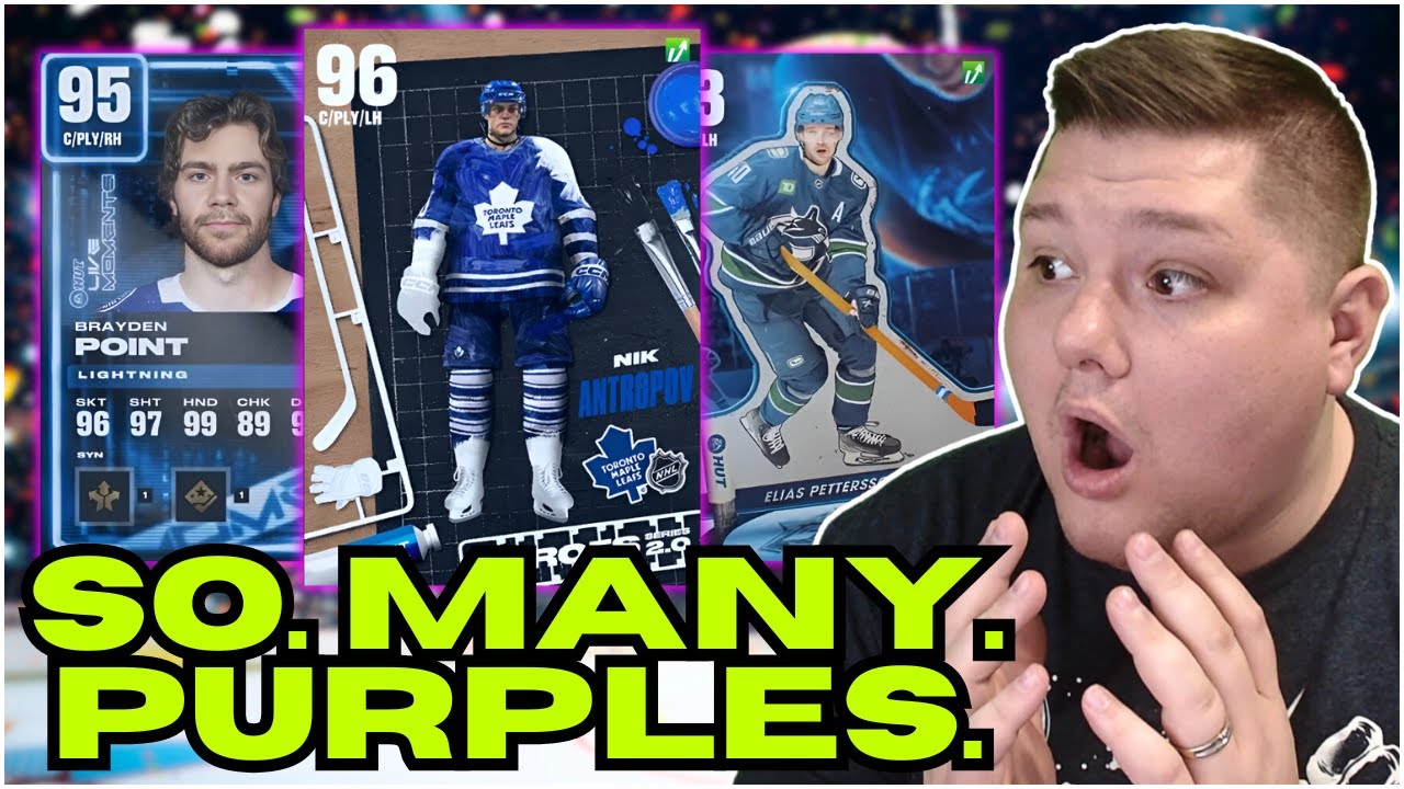 OVER 25 90+ OVR PULLS - NHL 24 Rewards Pack Opening - YouTube