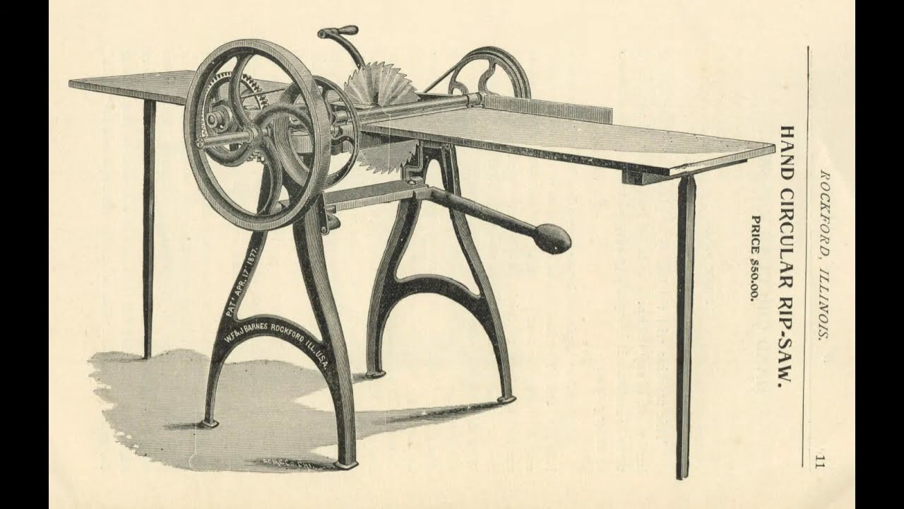 The Story of Foot Powered Machinery - YouTube