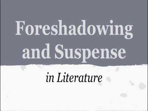 Foreshadow Suspense TUTORIAL - YouTube