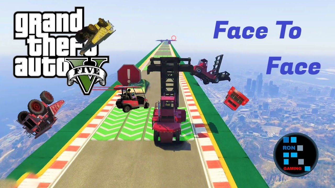 GTA V | Face To Face Transform War Funny Gameplay - YouTube