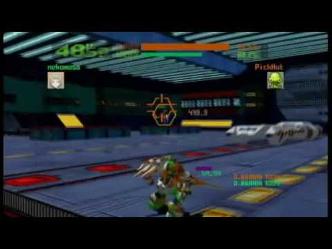 Virtual On Oratorio Tangram: Online Battle - Temjin vs. 10/80SP (Xbox ...