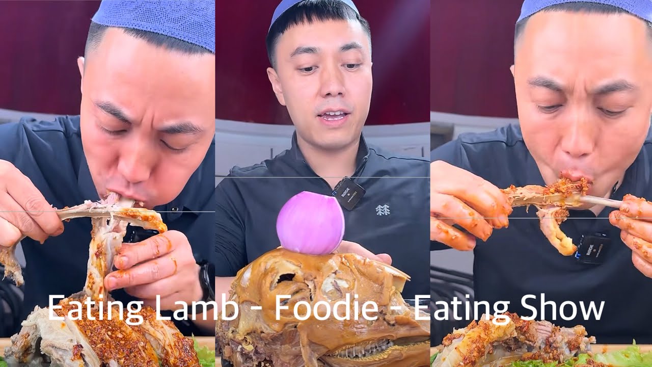 Eating Lamb - Foodie - Eating Show - YouTube