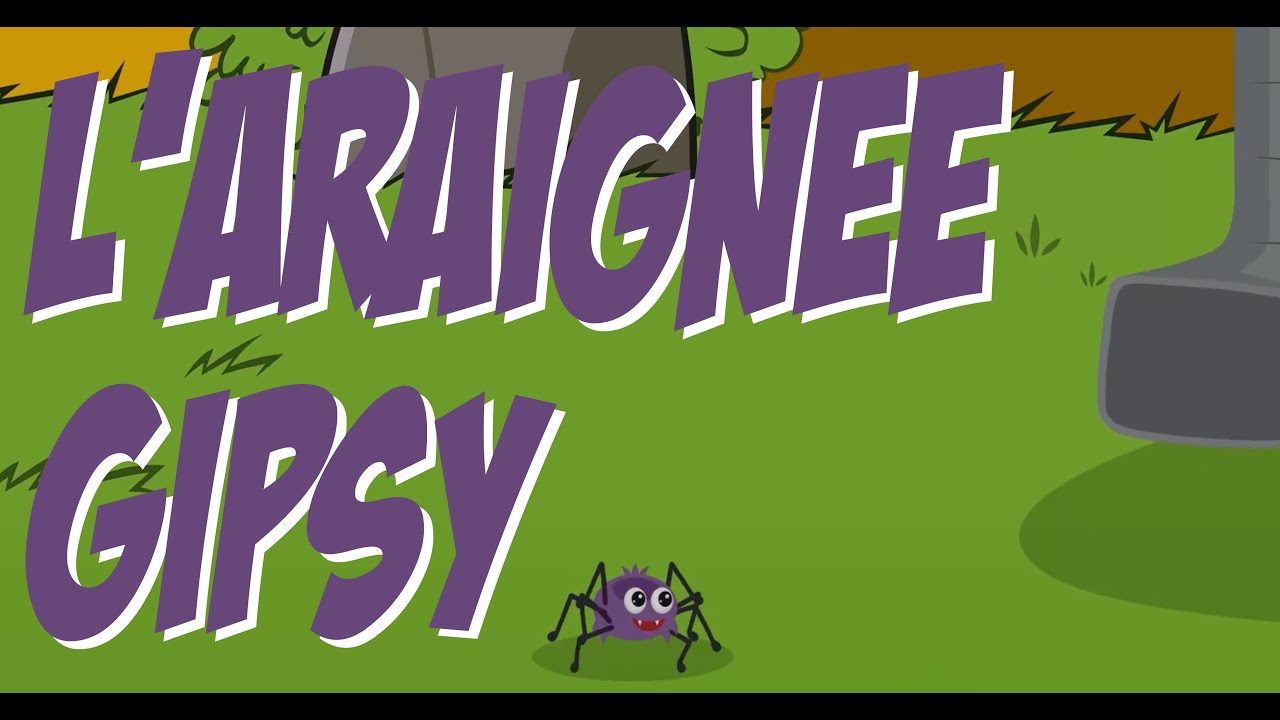 L'Araignée Gipsy (Comptine pour enfant) - YouTube