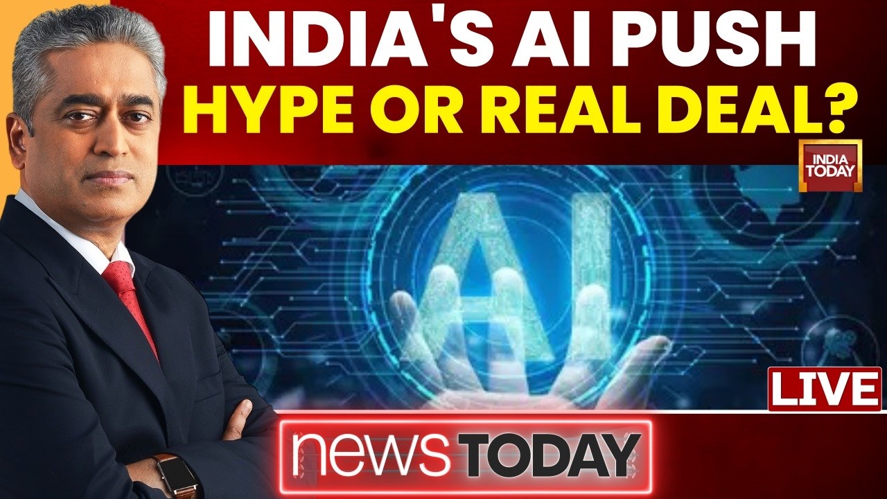 Rajdeep Sardesai LIVE With Amitabh Kant, Puneet Chandok Aaron Ronie ...