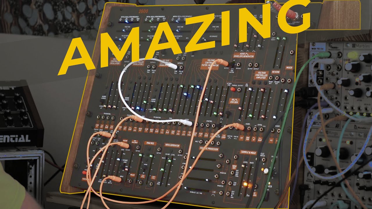 The Behringer 2600 just blew me away [sound demo] - YouTube