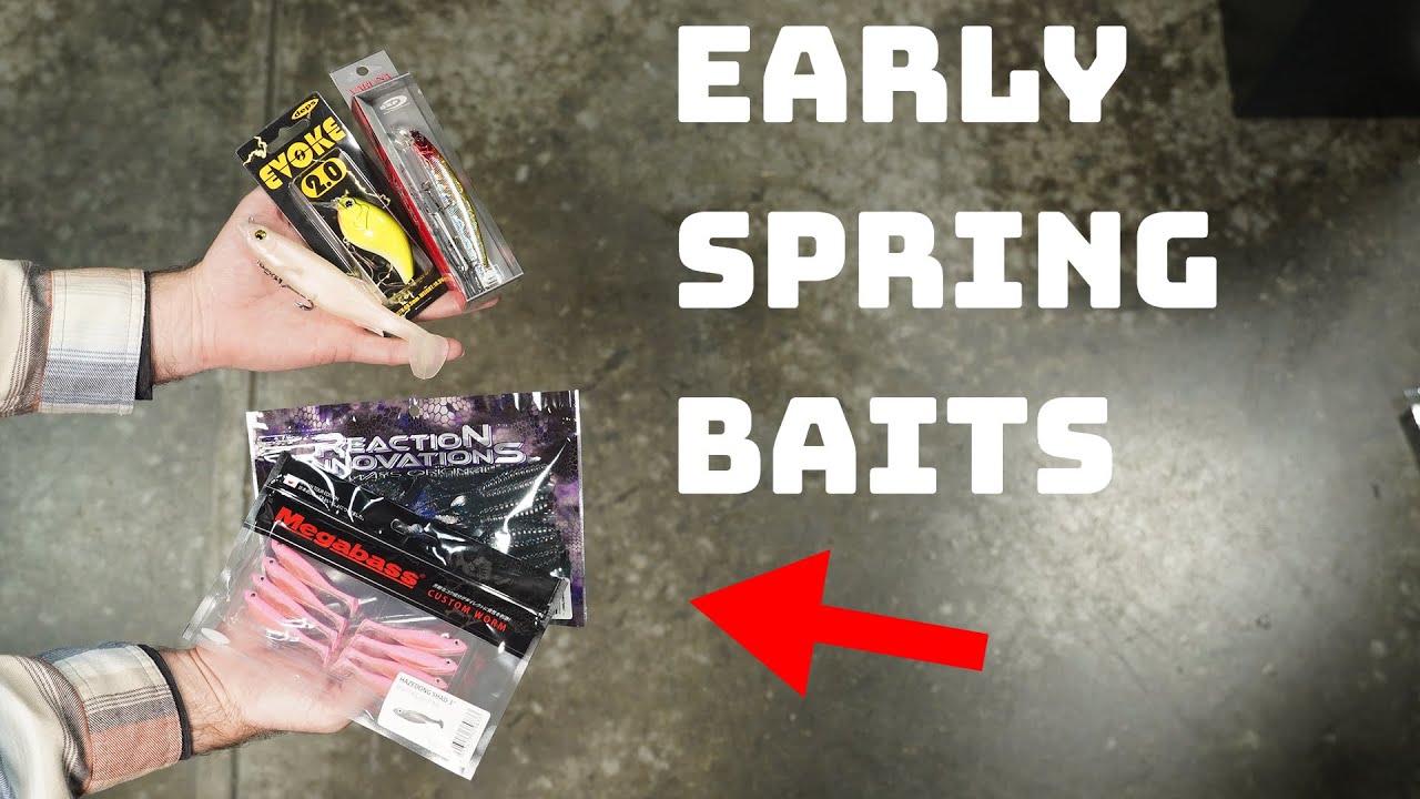 Our Favorite Baits To Catch Big Bass In Early Spring! - YouTube