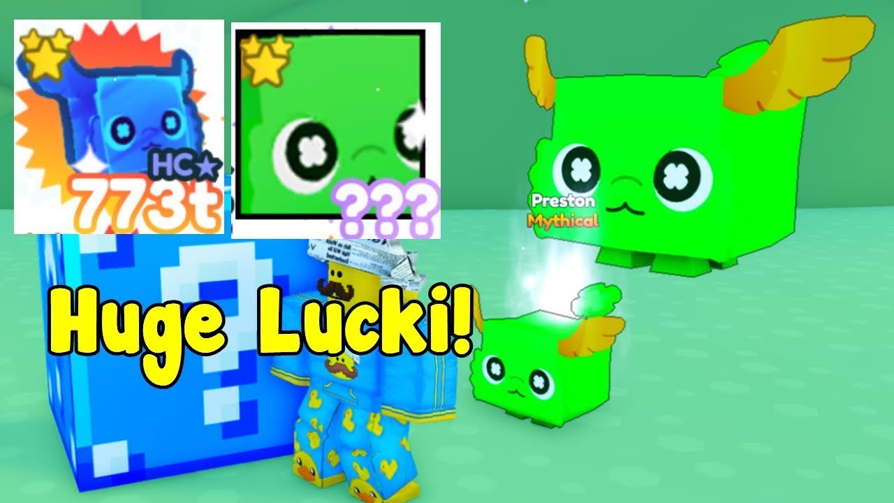 I Hatched New Huge Lucki! Made Dark Matter Hardcore Lucki! - Pet ...