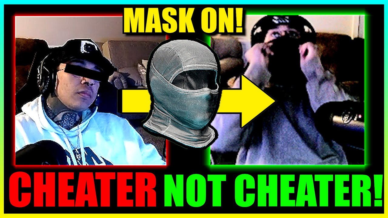 Cheater Streamer Reincarnates with Balaclava Trying to Look Legit But ...