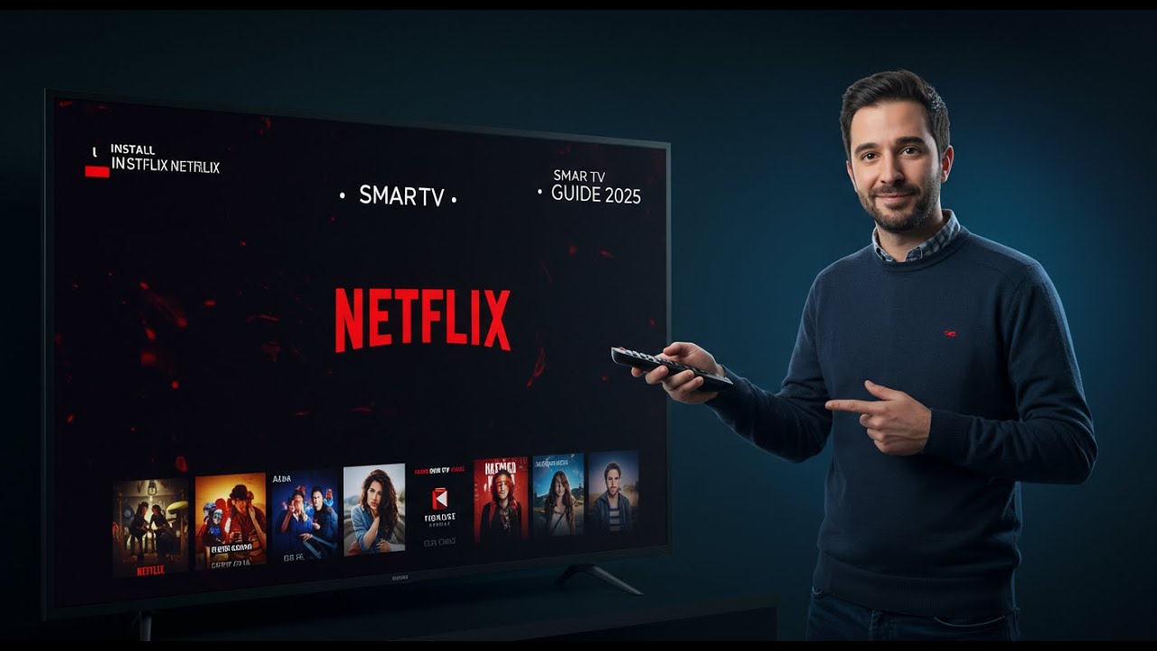 Cómo Instalar y Usar Netflix en tu Smart TV 📺 | Guía Completa 2026 ...