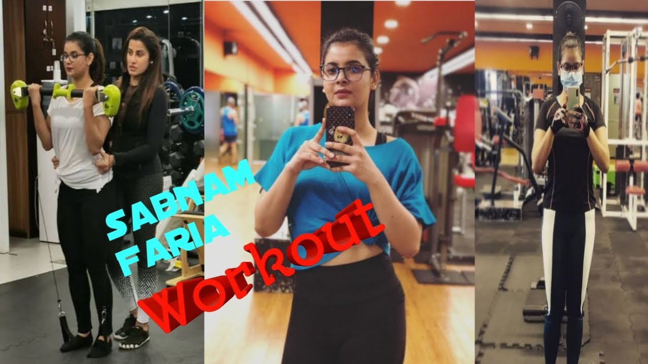 Sabnam Faria workout Video| Sabnam Faria Gym Video | শবনম ফারিয়া - YouTube