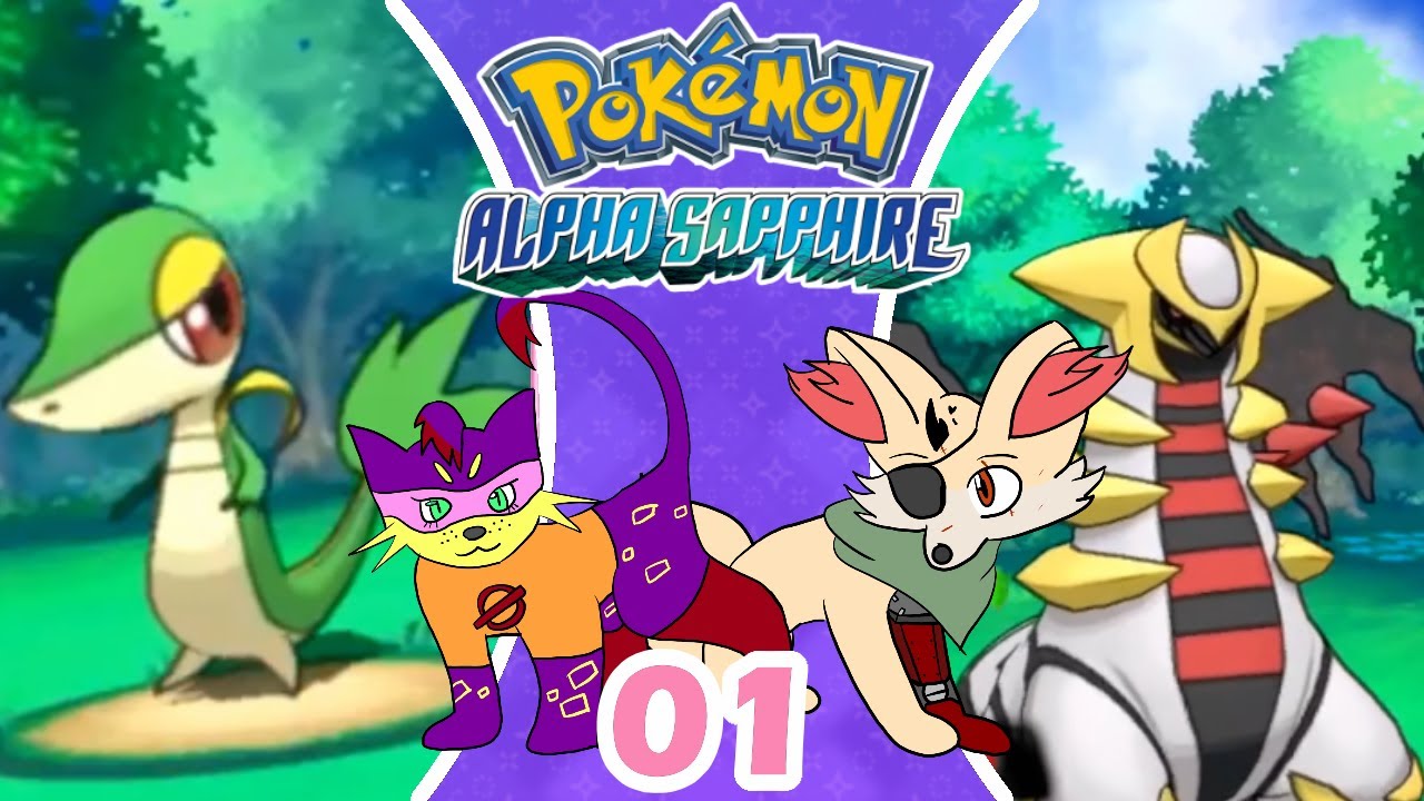 Snakes With Legs! Beth and Evans Pokemon Alpha Sapphire Soul Link EP 1 ...