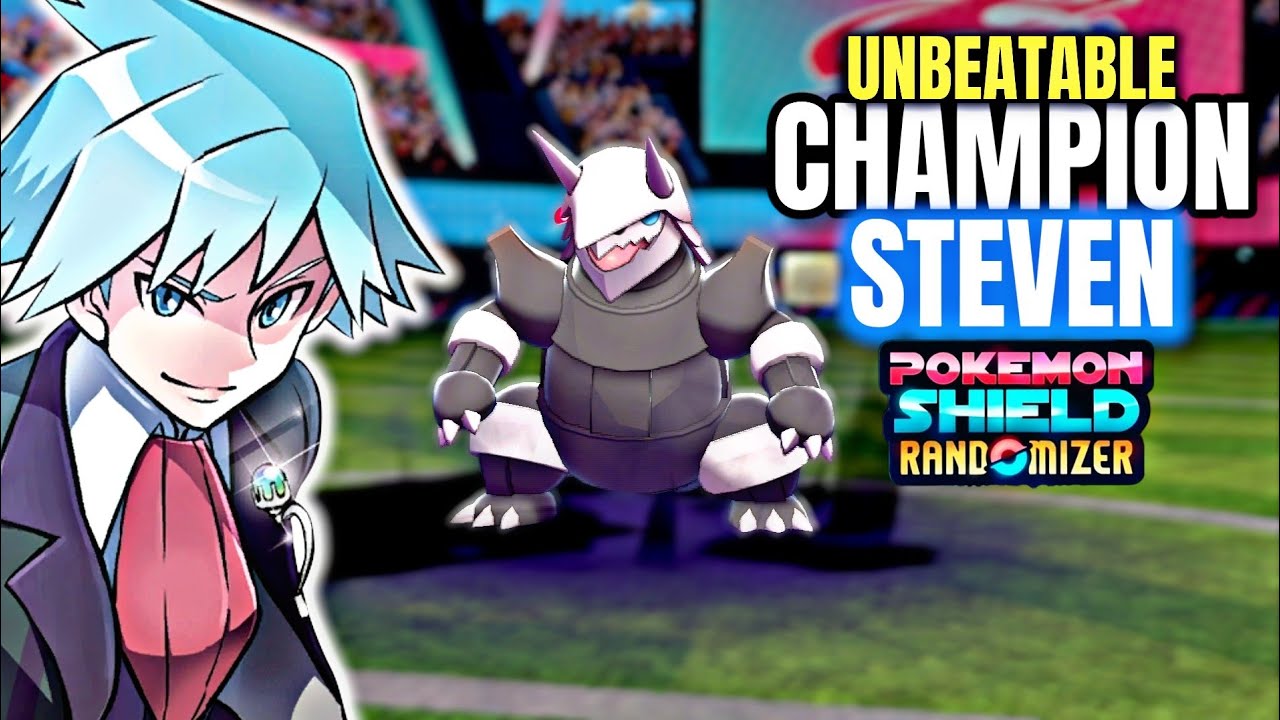 UNBEATABLE CHAMPION STEVEN 😲 | POKEMON SWORD AND SHIELD RANDOMIZER #48 ...
