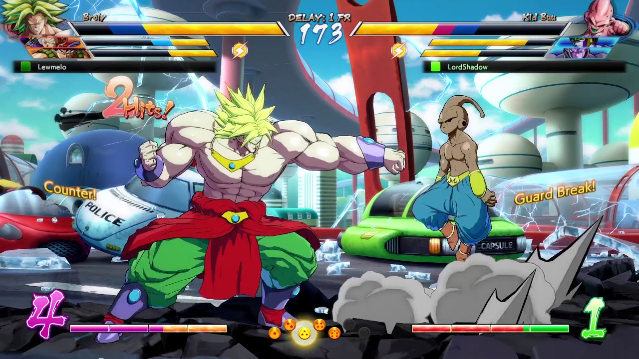 DRAGON BALL FighterZ_Lew vs Shadow pt4 - YouTube