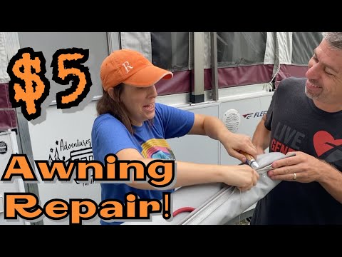 How To Repair Pop Up Camper Awning