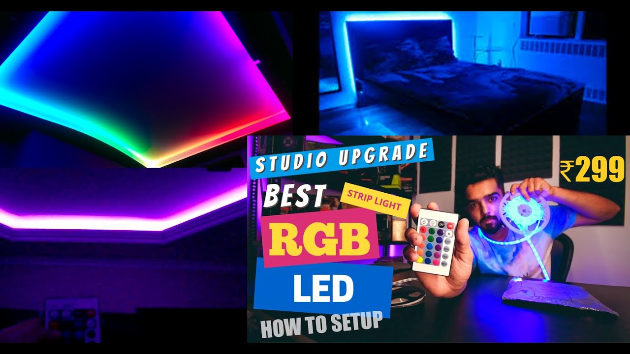 RGB Led Strip Light Review | Home Decor | Breakless Unboxing 2024 - YouTube