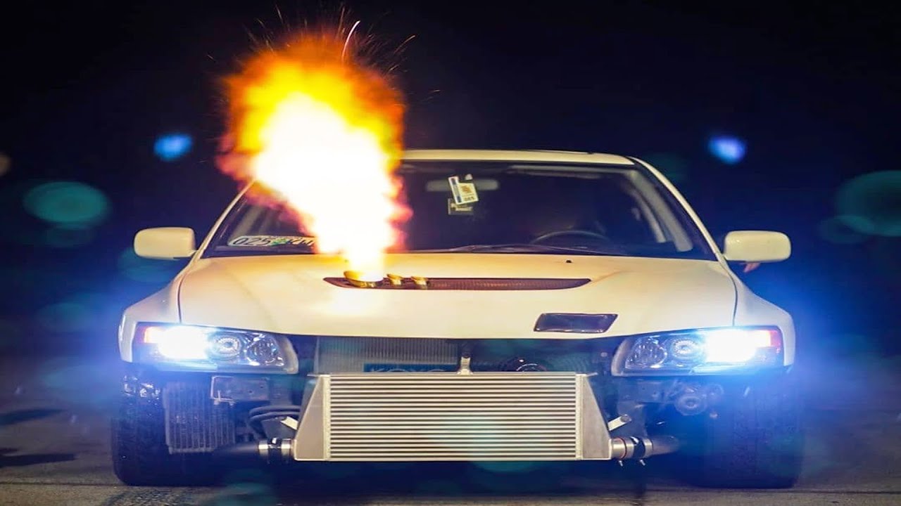 SHOOTING Flames and LOUD Exhaust From Hell COMPILATION !!#3 - YouTube