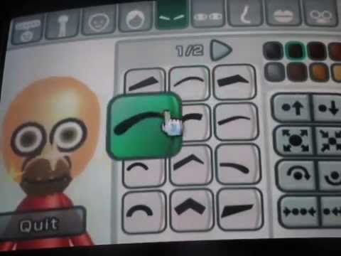 How to make Homer Simpson on Mii - YouTube