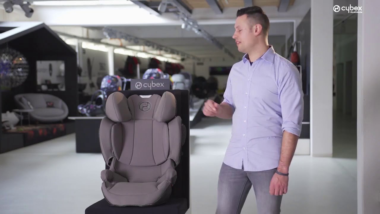 Cybex Solution Z-fix - Prezentacja fotelika - Bociek.eu - YouTube
