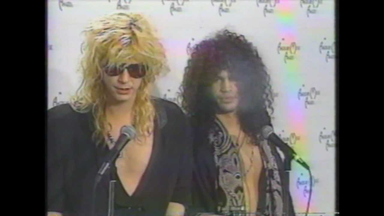 Guns n Roses 80's Interviews Part 4 - YouTube
