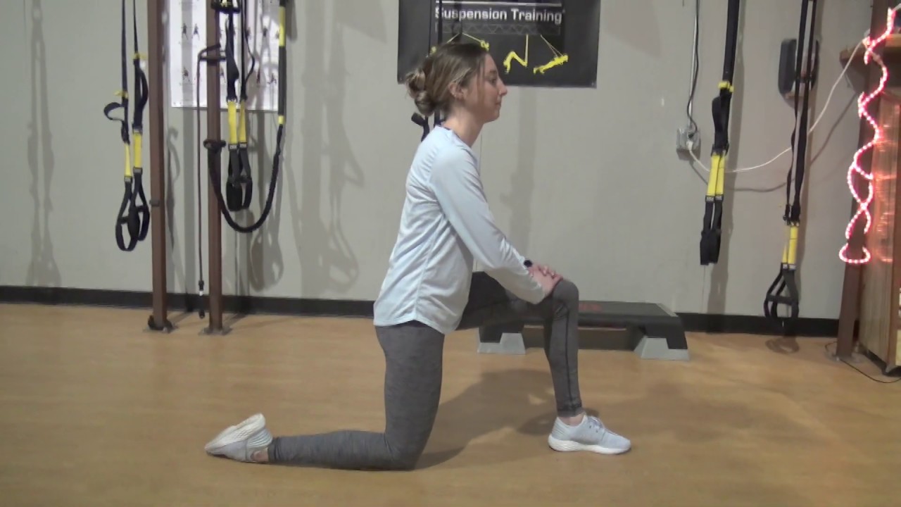 Back Pain Fix for Runners | Hip Flexor Stretch - YouTube