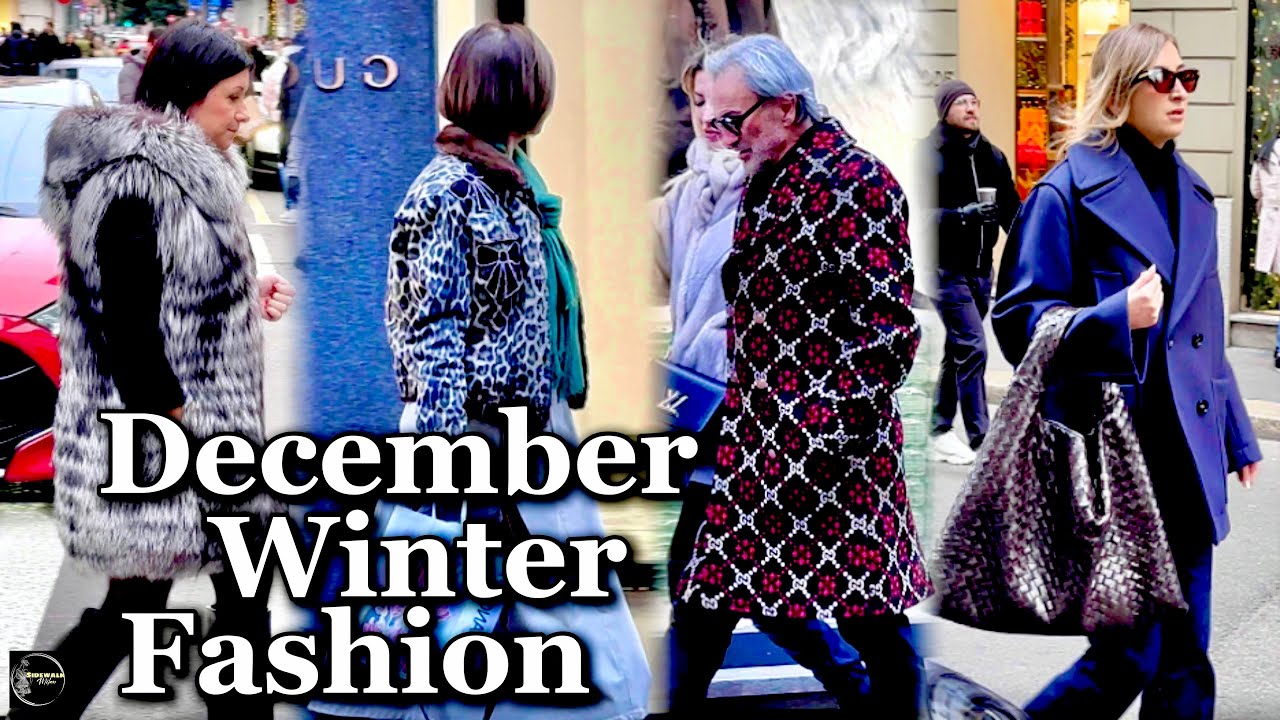 Milan Street Style December Winter Fashion 2024 | Elegant, Stylish and ...